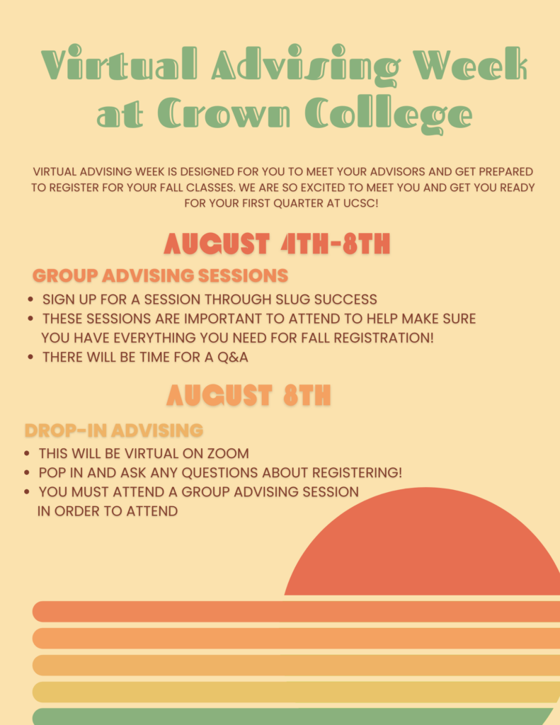 Fall 2023 Frosh – Crown College